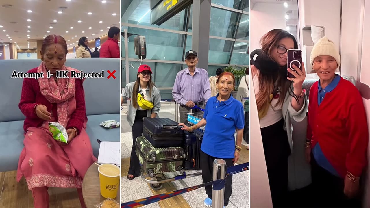 Viral video | Delhi woman's surprise London trip for grandparents is ...
