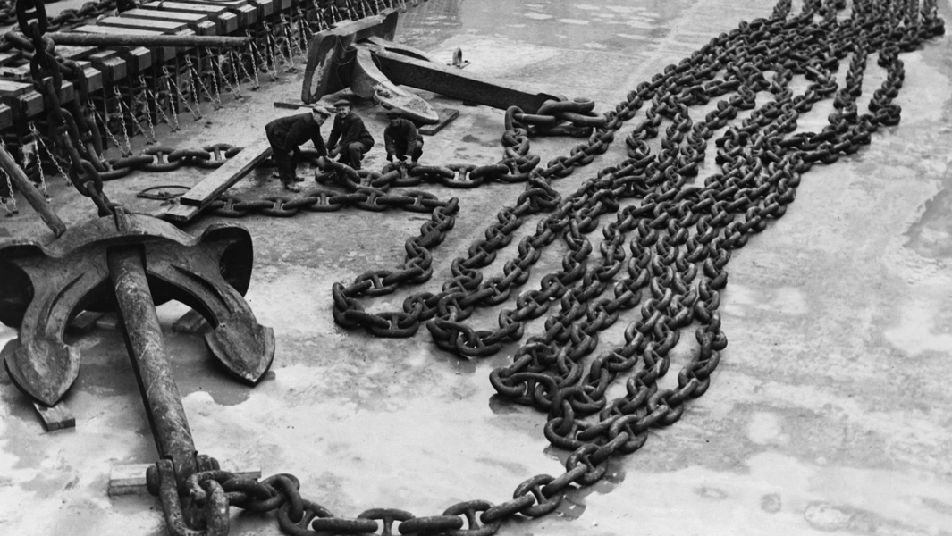 Why ships rarely anchor in deep seas