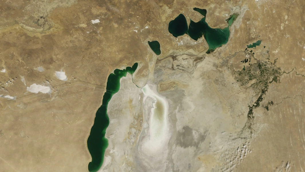 The rise and fall of the Aral Sea