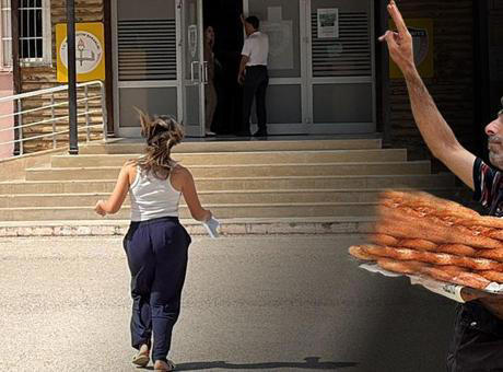 Simitçi süreyi hatırlattı ama 1 saniye ile sınavı kaçırdı