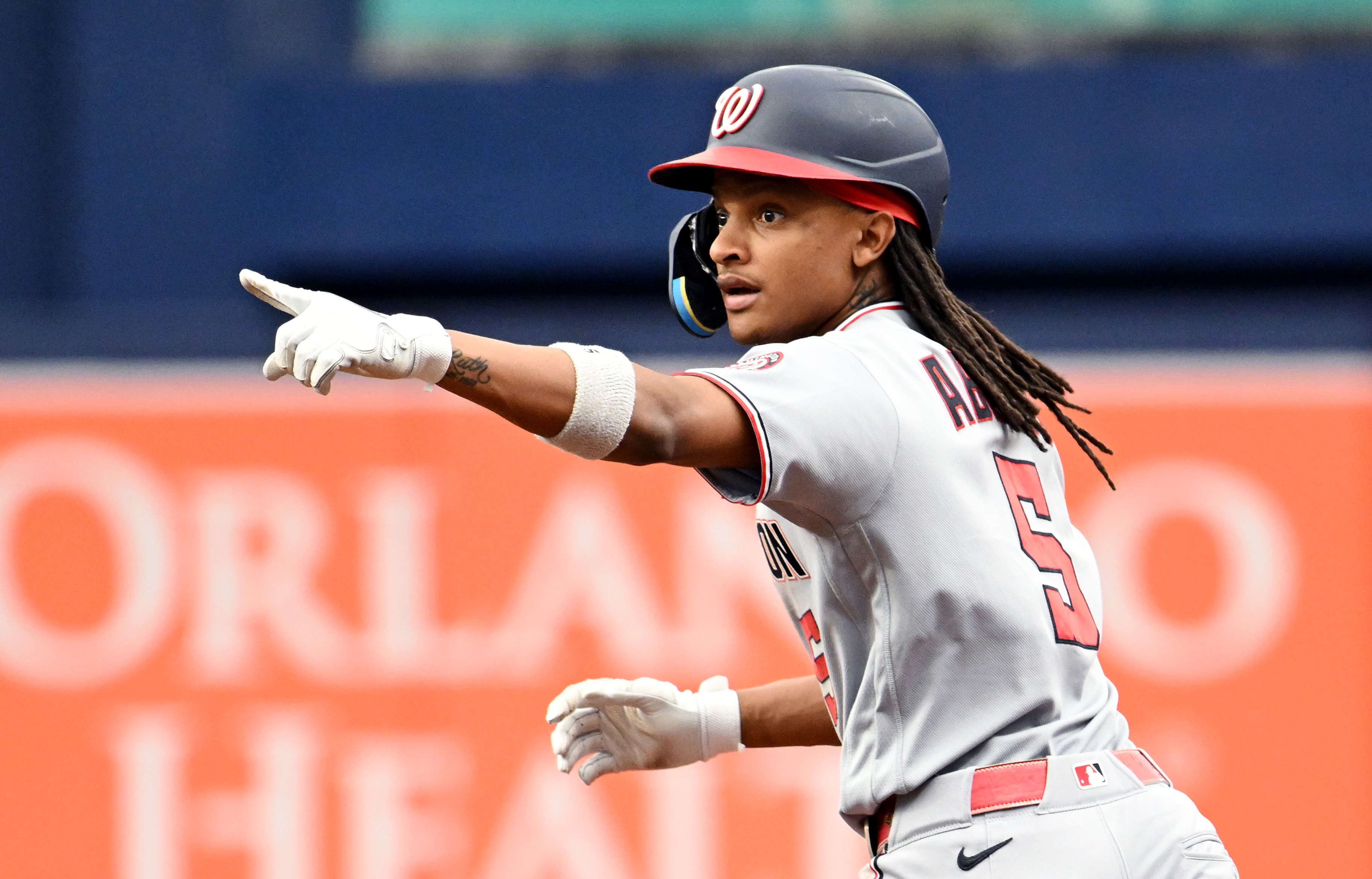 Crews, Abrams homer in the Nationals' 4-3 win over the Rays