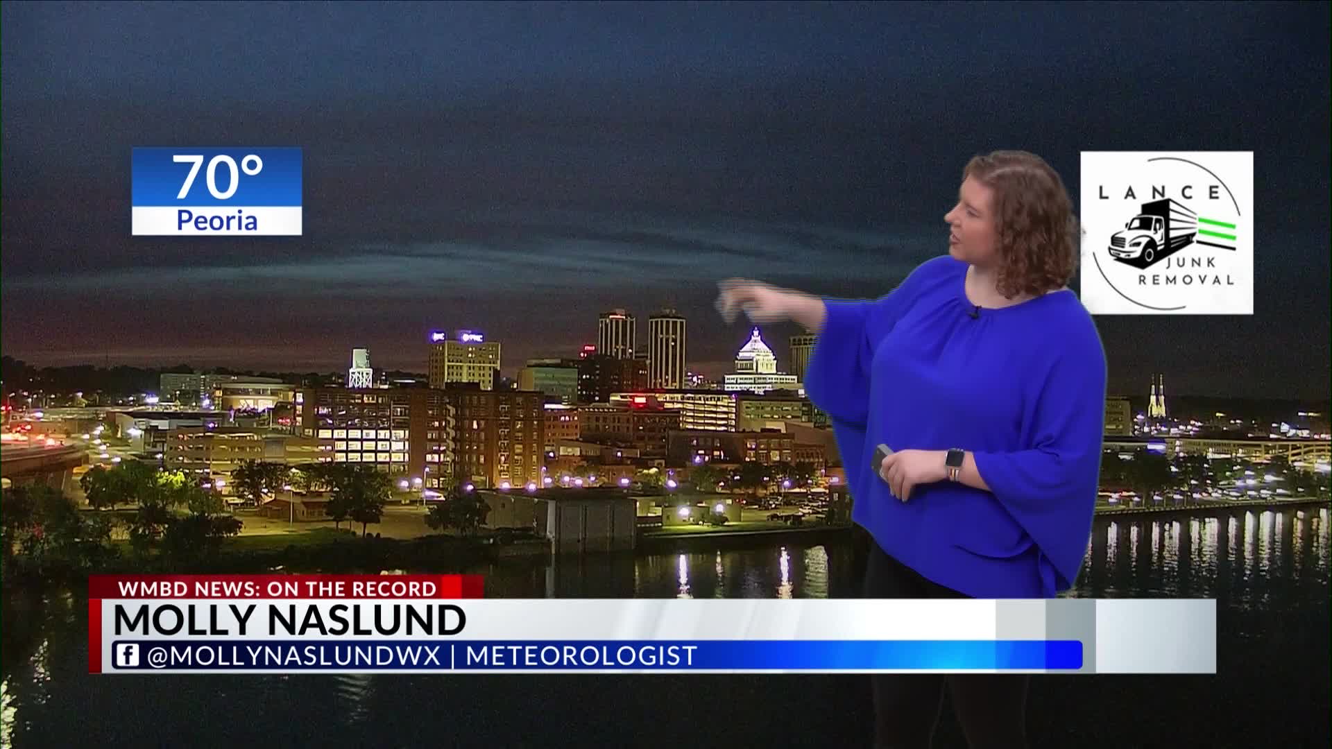 9 p.m. Saturday, June 20 forecast