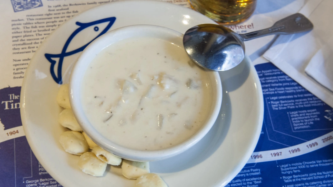 Perfecting New England clam chowder