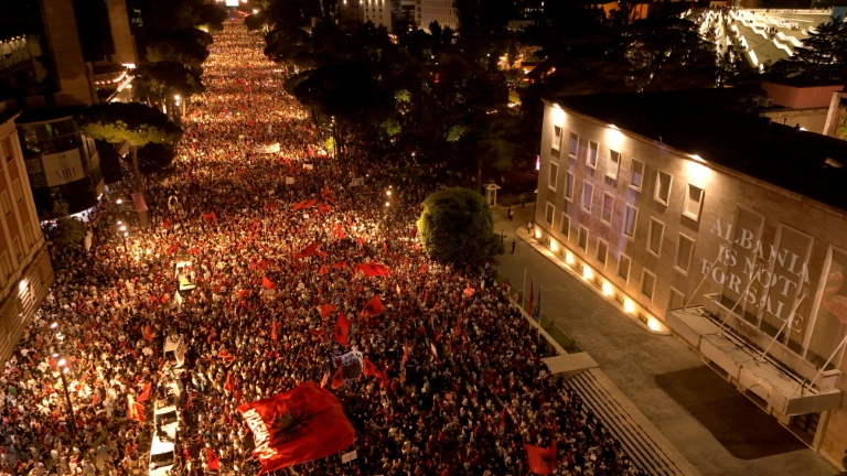 Albanian protests against Trump-linked resort swell
