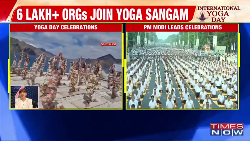 12th International Yoga Day There has been a massive change