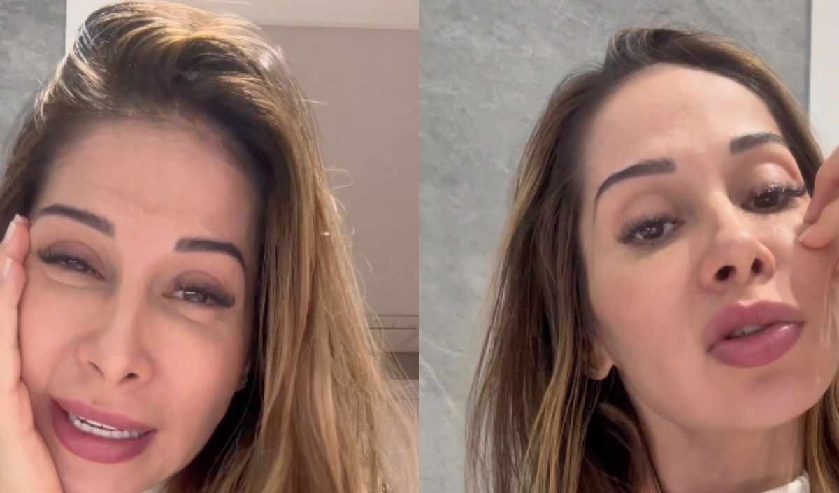 Meu Deus! Aos 42 anos, Maíra Cardi expõe deformações no rosto após ...