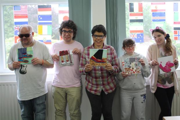 Creative workshop in Knaresborough highlights learning disability week