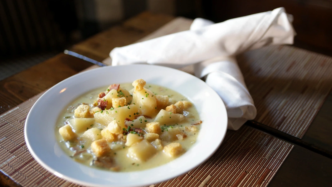 Perfecting New England clam chowder