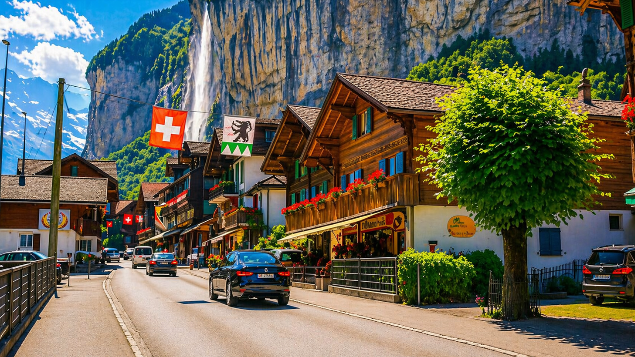 Strolling through one of Switzerland’s most beautiful valleys (4K)