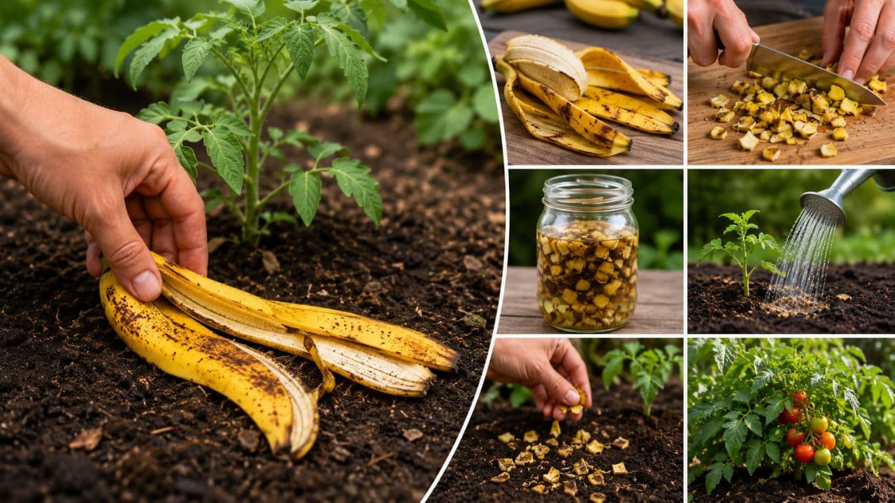 Gardening tips: Stop throwing banana peels in pots! Here's the right ...