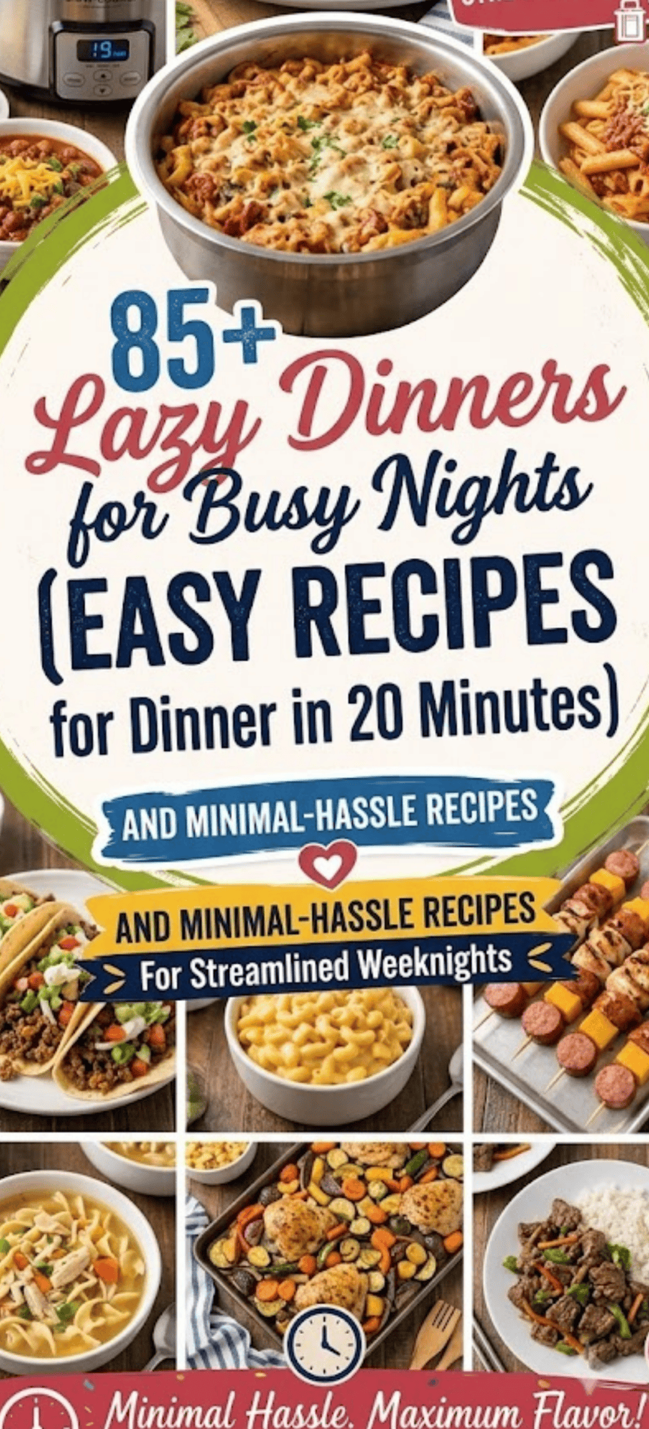 85+ lazy dinners for busy nights (easy recipes for dinner in 20 minutes)