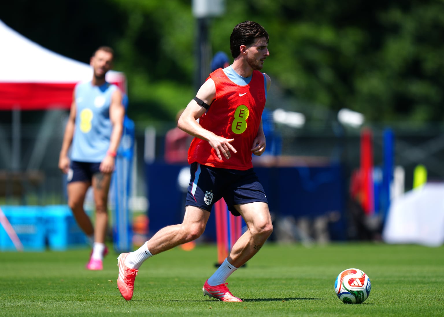Declan Rice says England fans can be excited about set-piece prowess