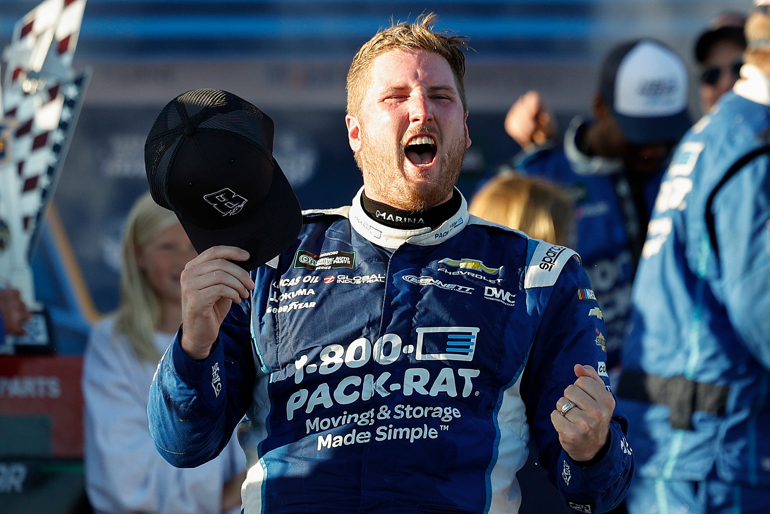 Austin Hill notches first NASCAR victory for RCR since death of Kyle Busch