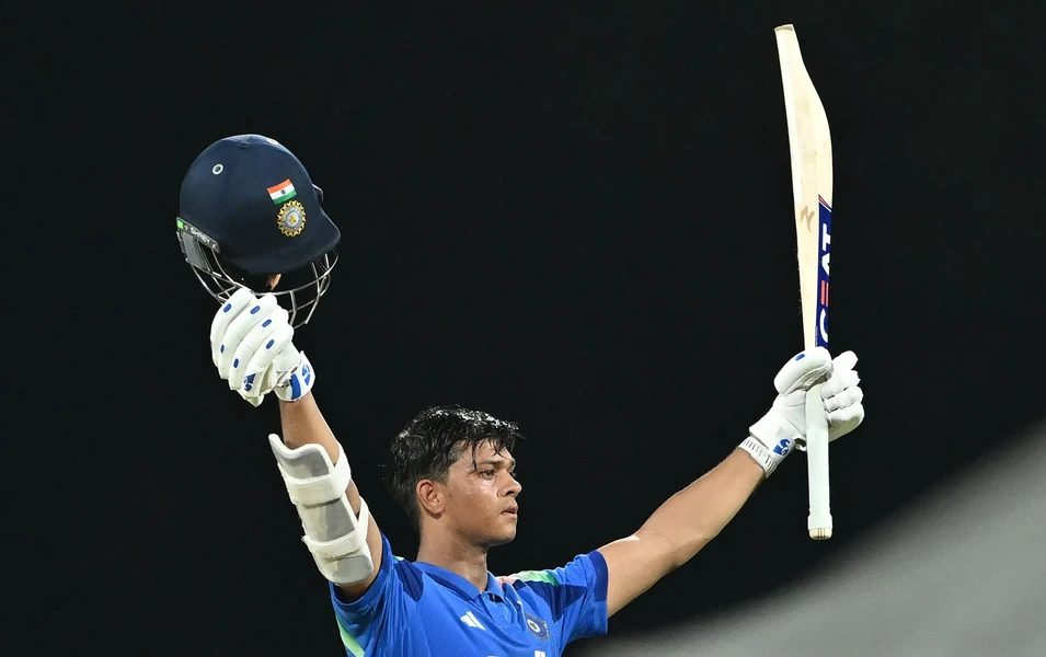 Jaiswal's record ton seals India's 3-0 ODI sweep over Afghanistan