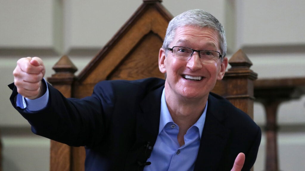 Apple's Tim Cook warns of price hike, Intel soars on Trump's Apple ...
