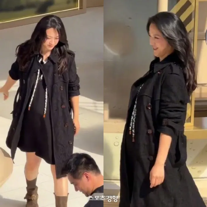 ‘Second pregnancy’ Tang Wei heads to Hong Kong with ♥Kim Tae-yong ...