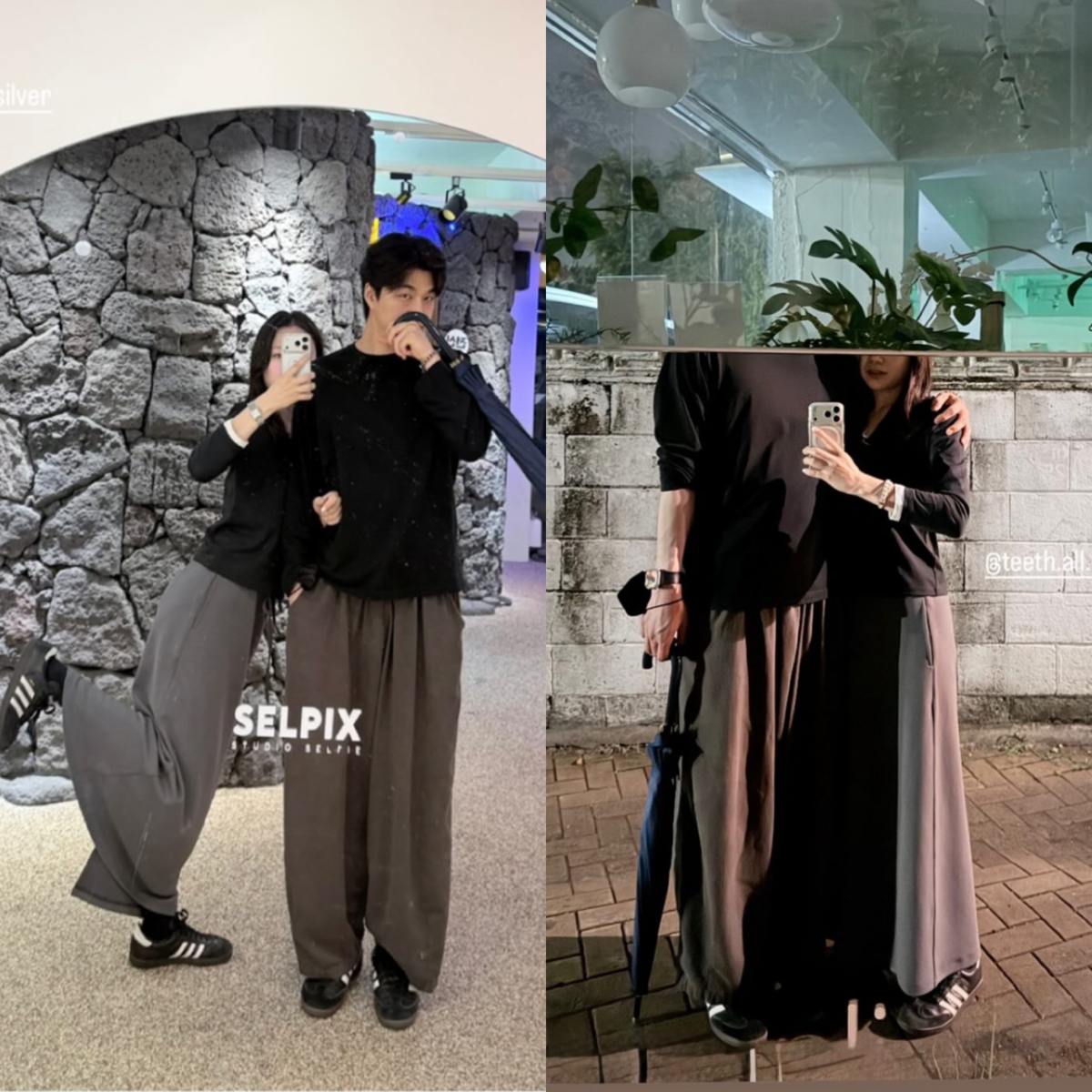 Sunja♥Kyung-su of the 31st cohort, with an arm around the shoulder and ...