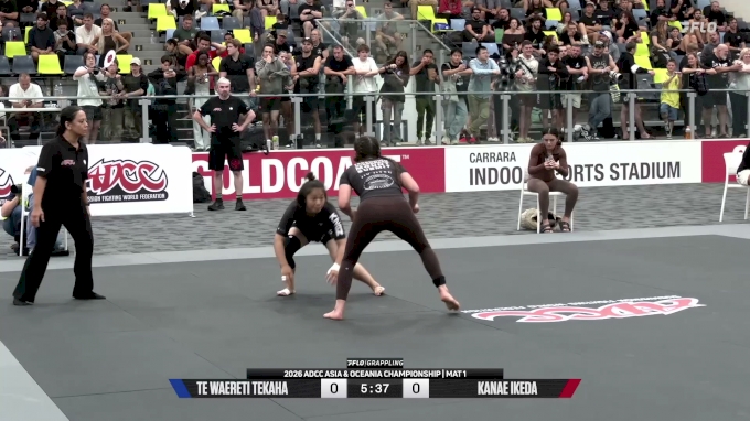 Kanae Ikeda vs Te Waereti Tekaha 2026 ADCC Asia & Oceania Championship ...