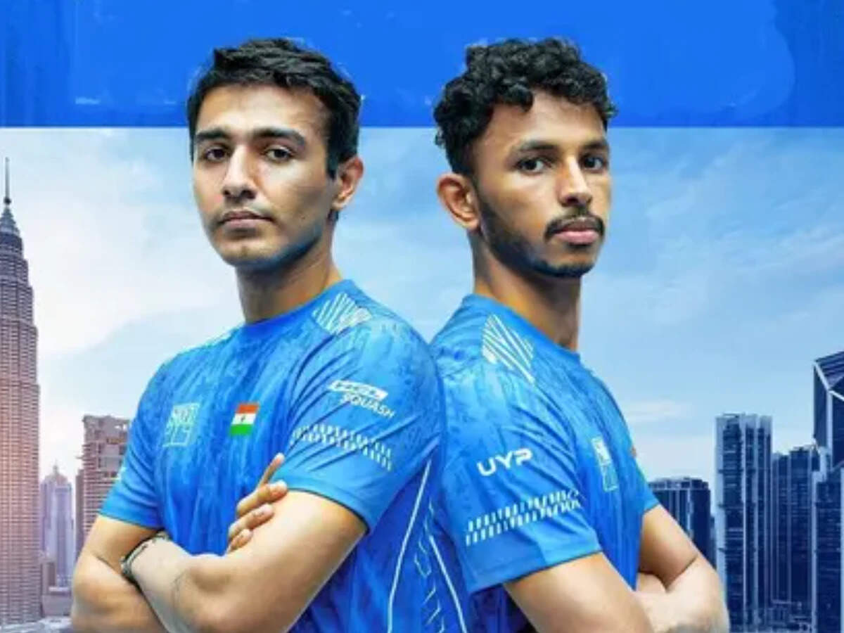 Abhay-Velavan pair clinches third successive Asian doubles squash title