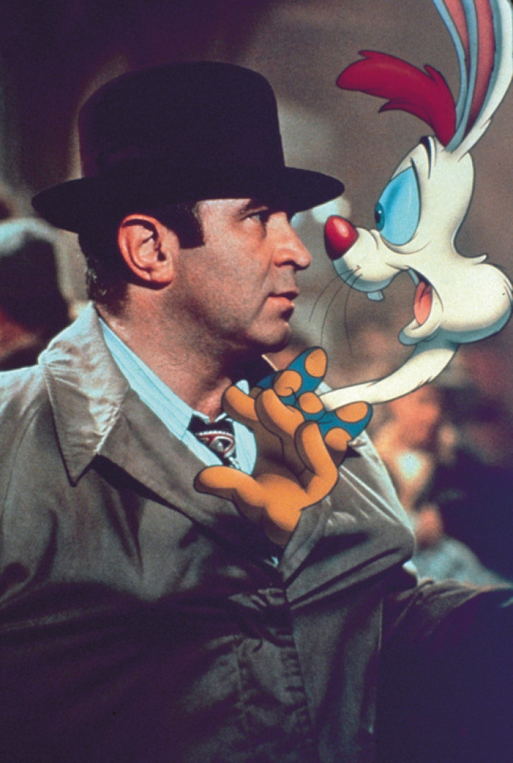 Movies where actors had to interact with cartoons