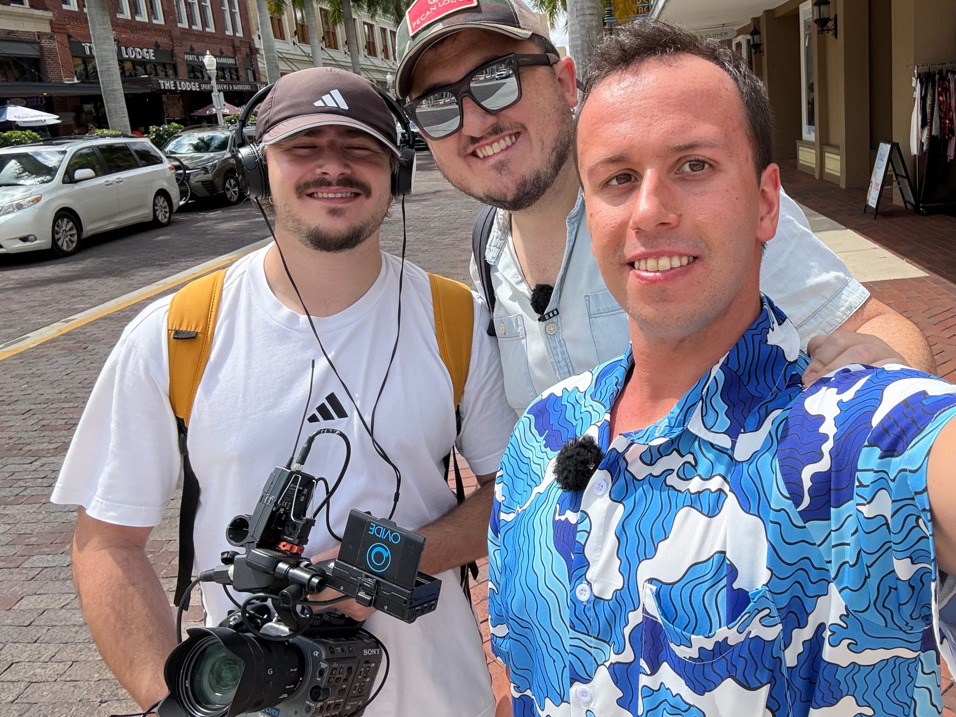Spotlight shines on our reporter, all the way from his home in Spain