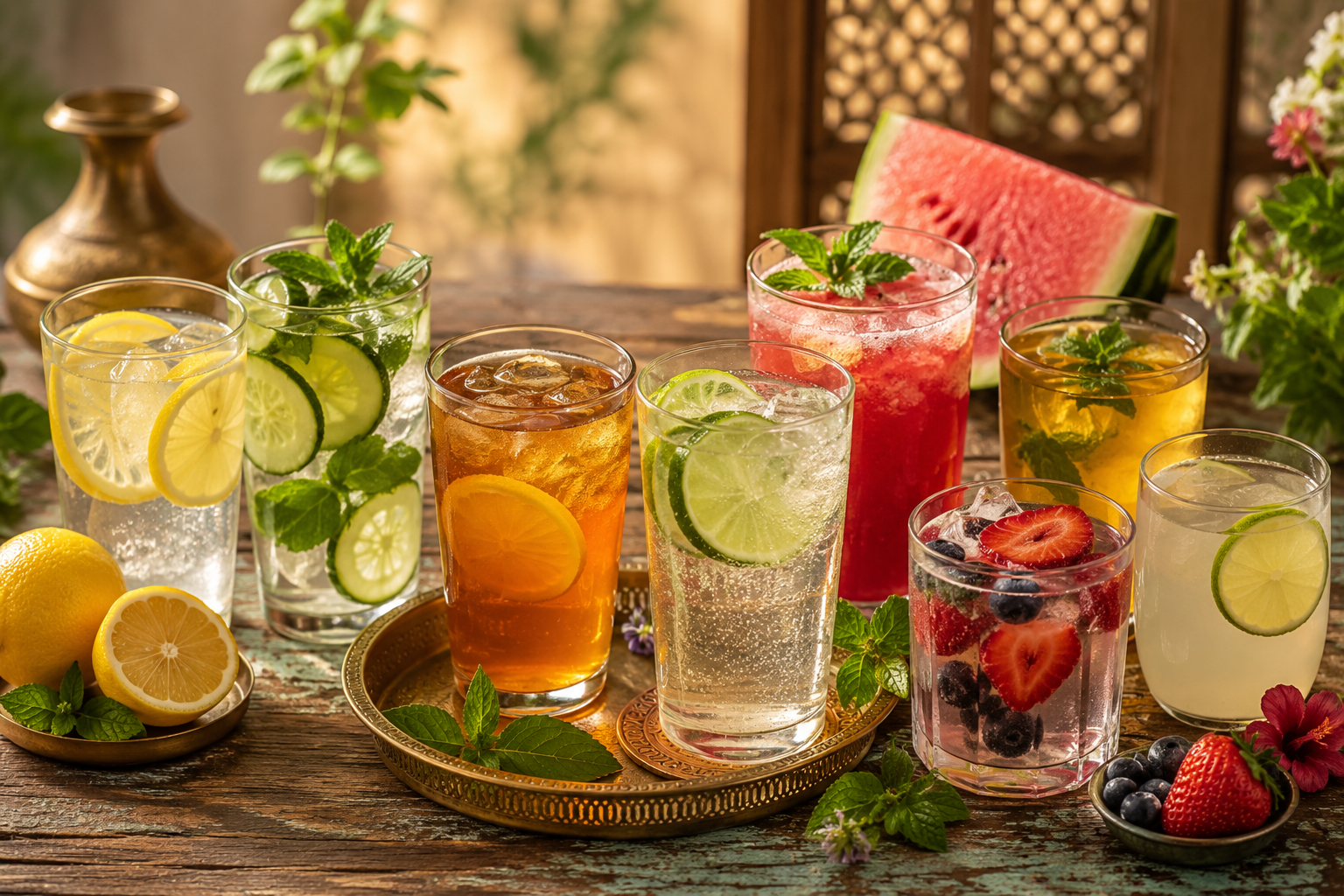 8 low-calorie drinks that are healthy, refreshing and easy to make