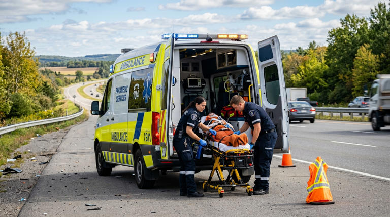 Collision frontale sur la route 232 au Bas-Saint-Laurent : quatre ...