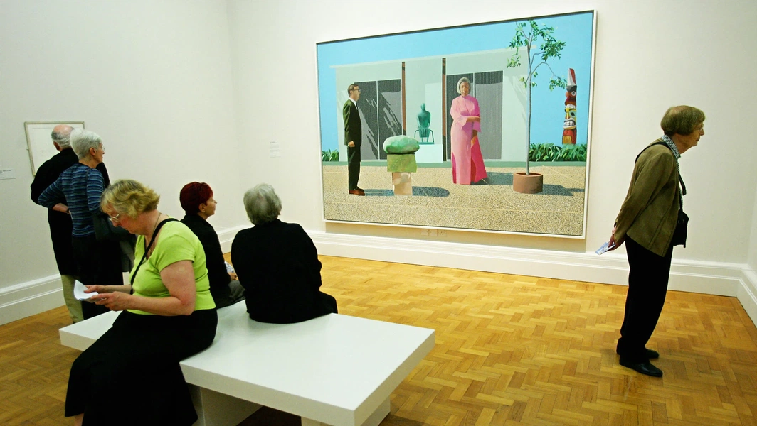 5 notable double portraits by David Hockney