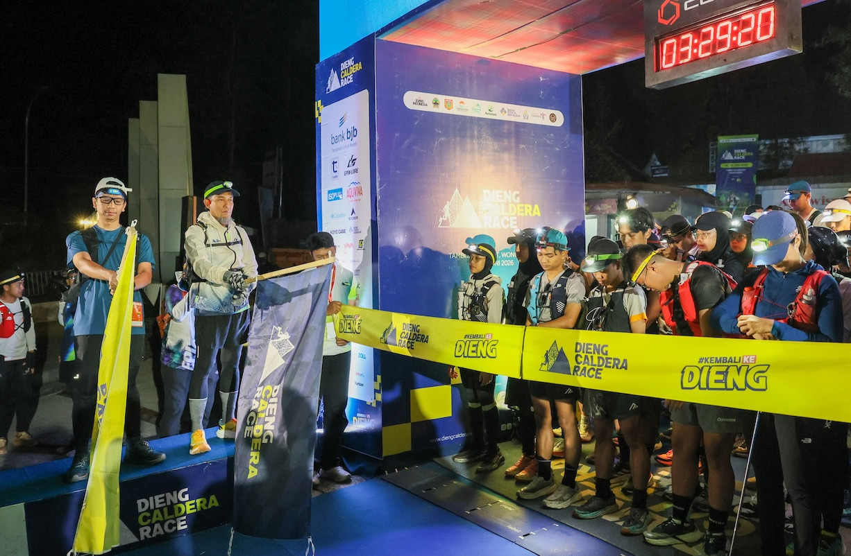 Dieng Caldera Race 2026 diikuti ribuan peserta, perputaran uang ...
