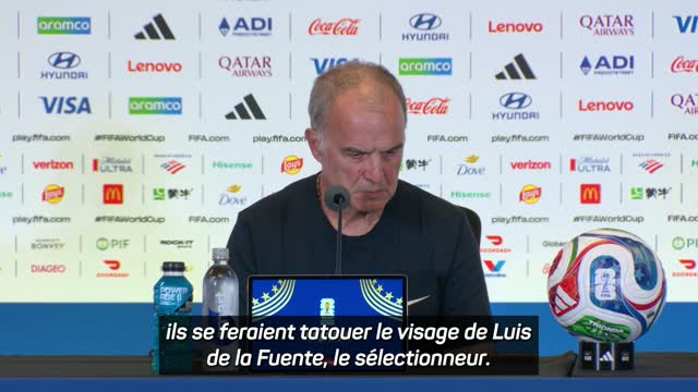 Uruguay - Bielsa à propos de l'Espagne : "Mes joueurs ne se feront pas ...
