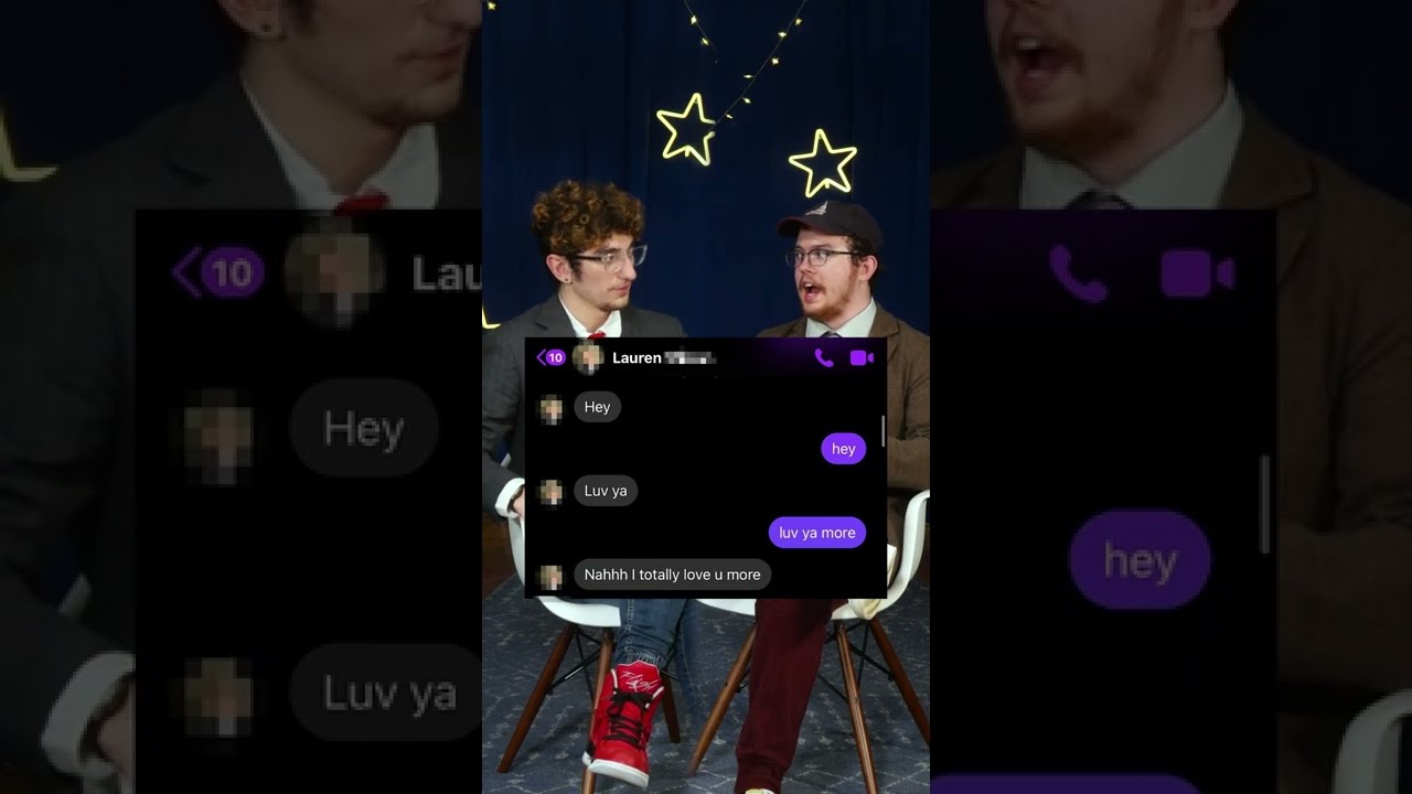 Watch a dramatic reading of old middle school text messages