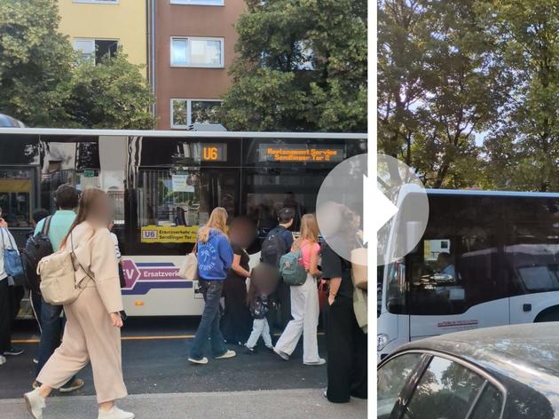 Im heißen Münchner Sommer: Mann nach SEV-Fahrt verstört