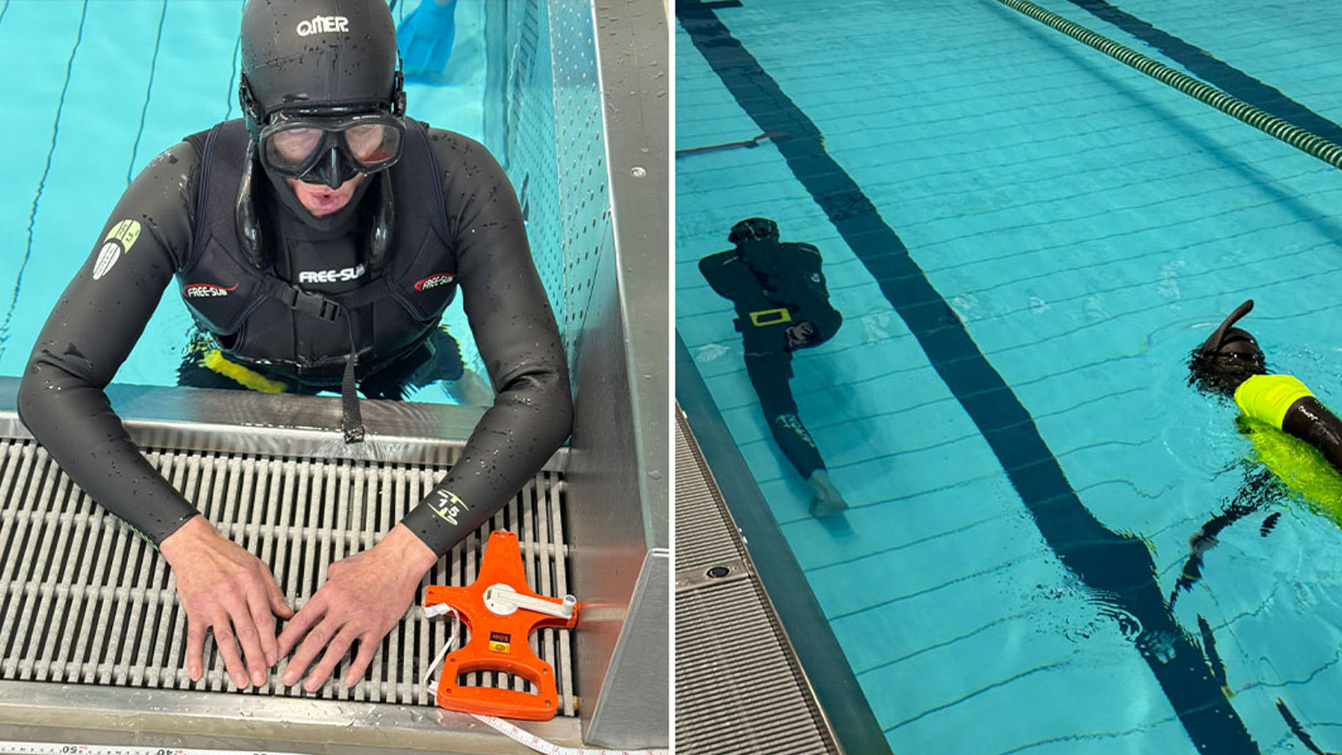 Polish diver breaks his own record for longest underwater walk on a ...