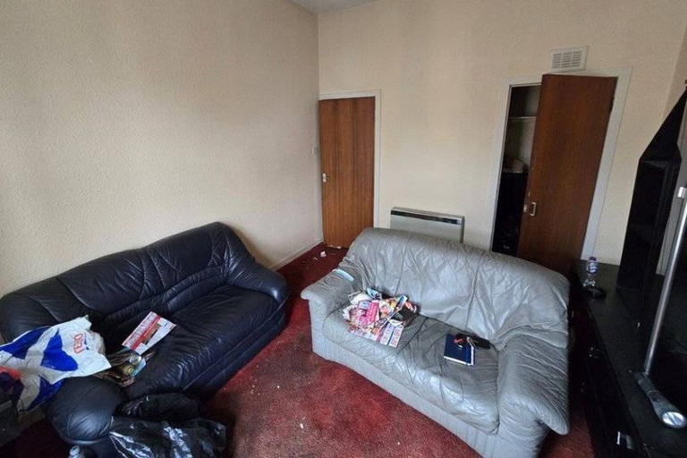 'Uninhabitable' apartment on sale for $19k with room covered in bird poo