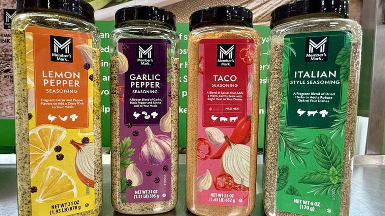 The company behind Sam's Club Member's Mark brand seasonings