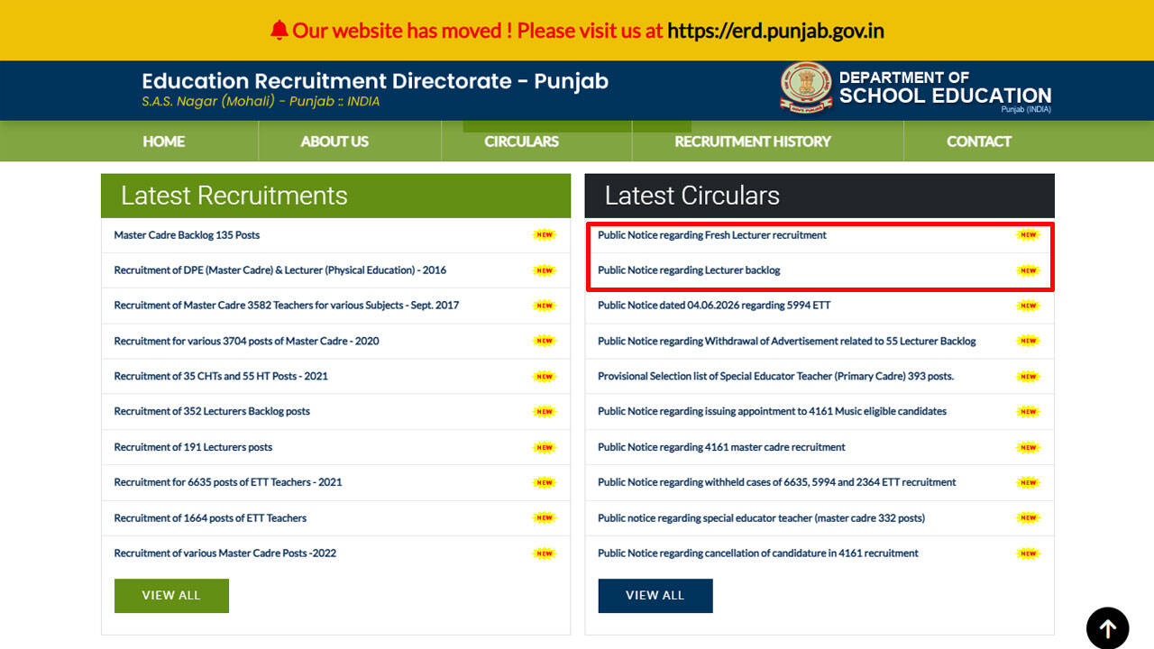 Punjab lecturer recruitment 2026: 1,013 vacancies announced ...