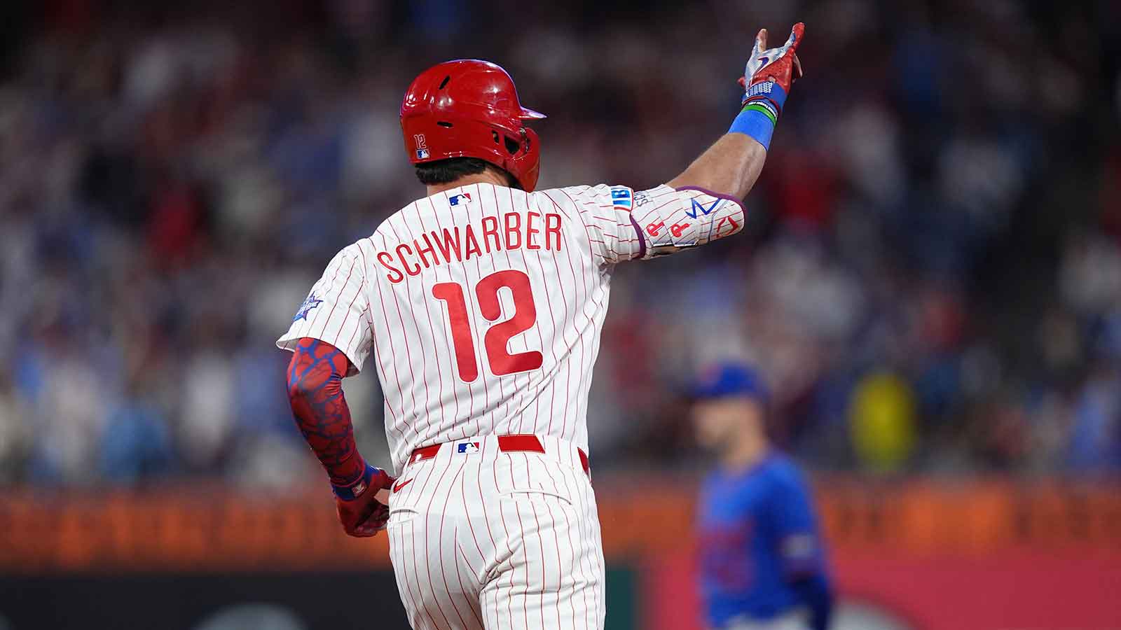 Phillies’ Kyle Schwarber was willing to do anything to get Bryce Harper ...