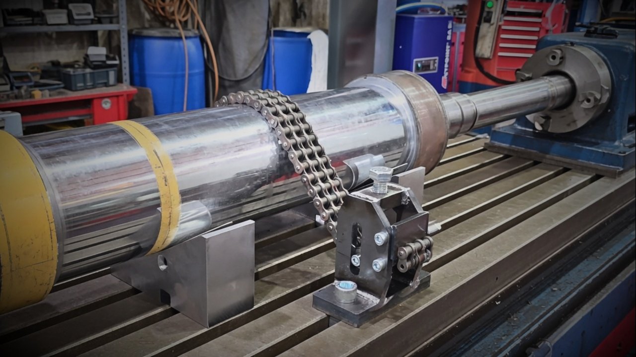 Polishing drive wheel repair and inspection