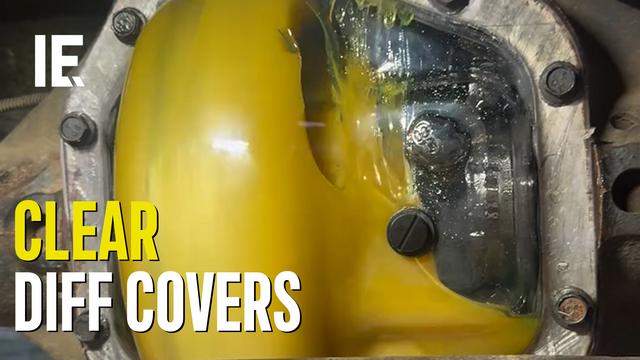 Transparent differential cover demonstration