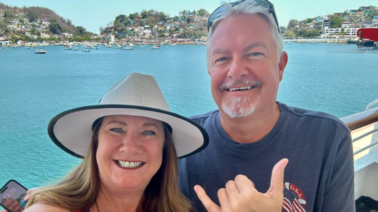 US couple who sold 31 cars to live on cruise ship for 15 years share ...