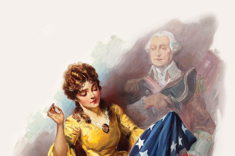 Irish legacy of Betsy Ross who created the very first American flag in ...