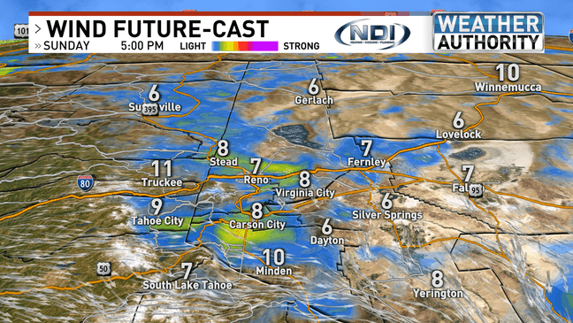 Sunny Father’s Day forecast: Reno near 90, Lake Tahoe around 80