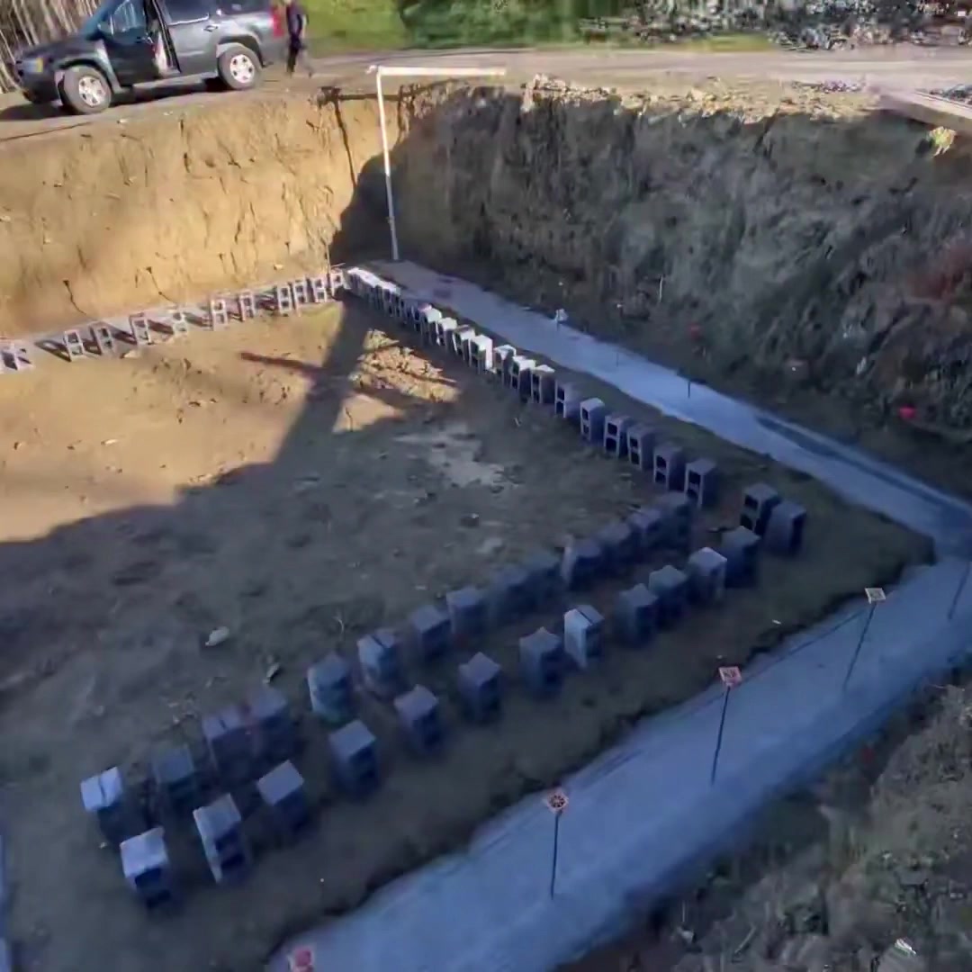 Laying the foundations for a farmhouse build