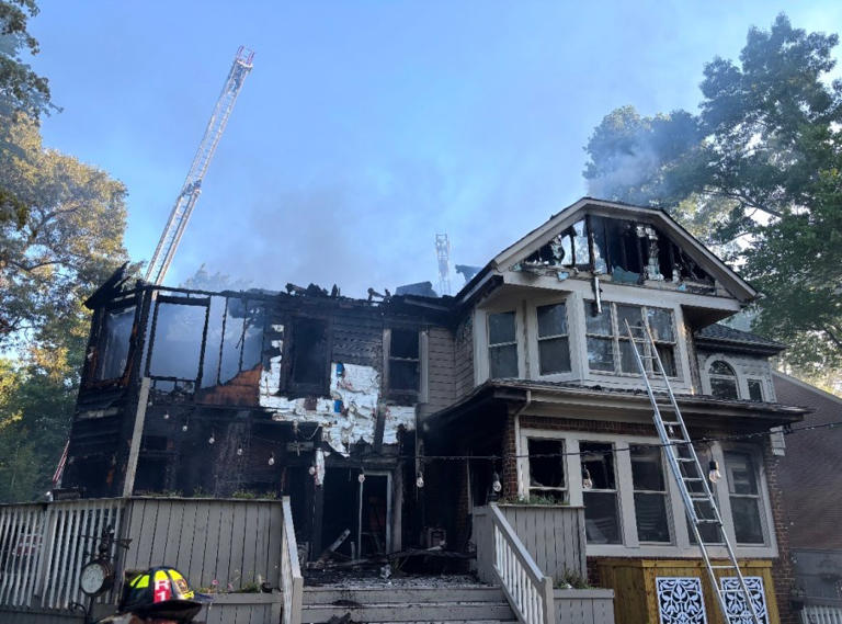 Three displaced after house fire on Honey Locust Way in Chesapeake