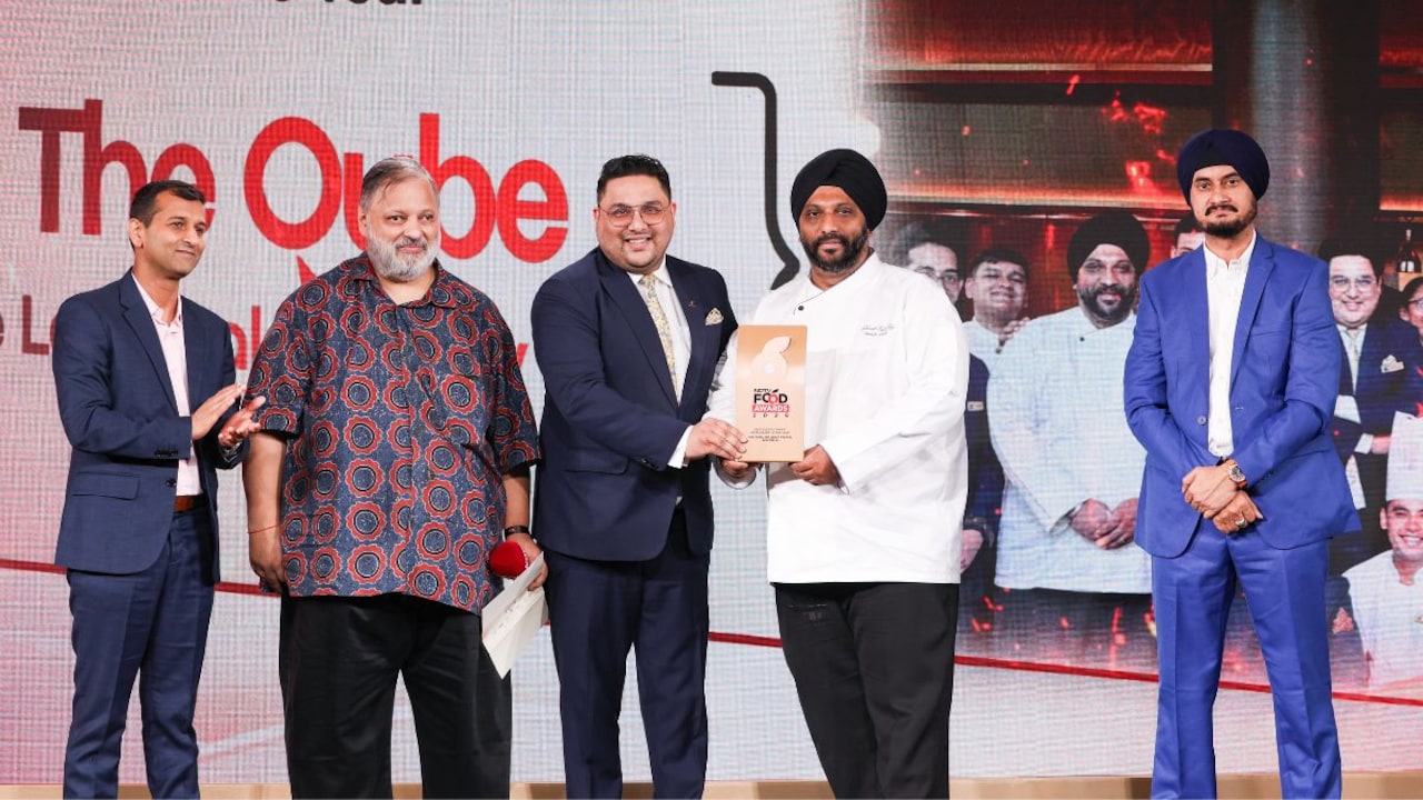 The Qube at The Leela Palace New Delhi wins best all-day dining restaurant