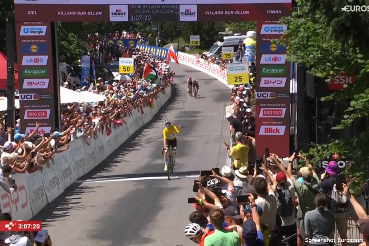 Marlene Reusser wins the final stage and the overall classification in ...