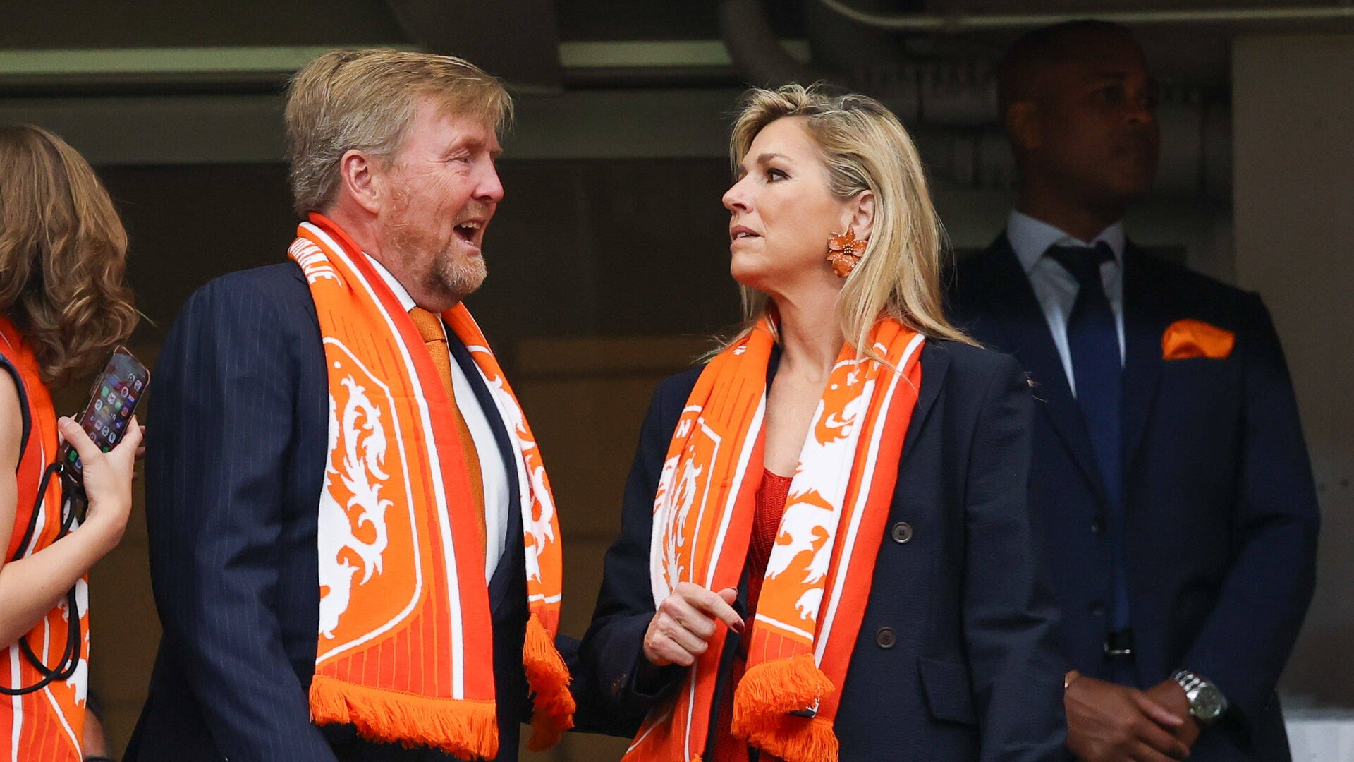 Willem-Alexander und Máxima jubeln mit Tochter im WM-Stadion