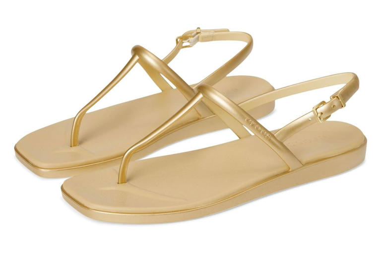 Shoppers can walk for hours in these Crocs square-toe sandals — grab a ...