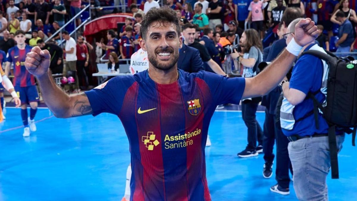 Adolfo, el 'superhombre' del Barça en la final ante ElPozo
