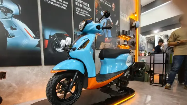 Inspirasi modifikasi Yamaha Grand Filano Hybrid pakai konsep classy ...